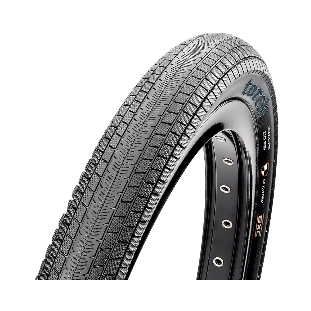 ¡Ahora! Maxxis Llanta aro 20 BMX TORCH Wire Silkworm – Bicis.Ec
